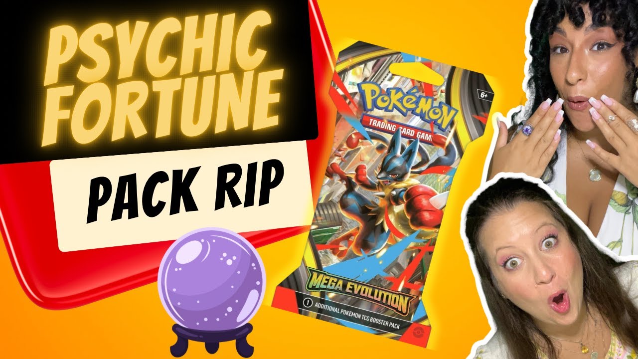 MEGA EVOLUTIONS - Pokemoncy Pack Opening - Psychic Pack Rip - YouTube