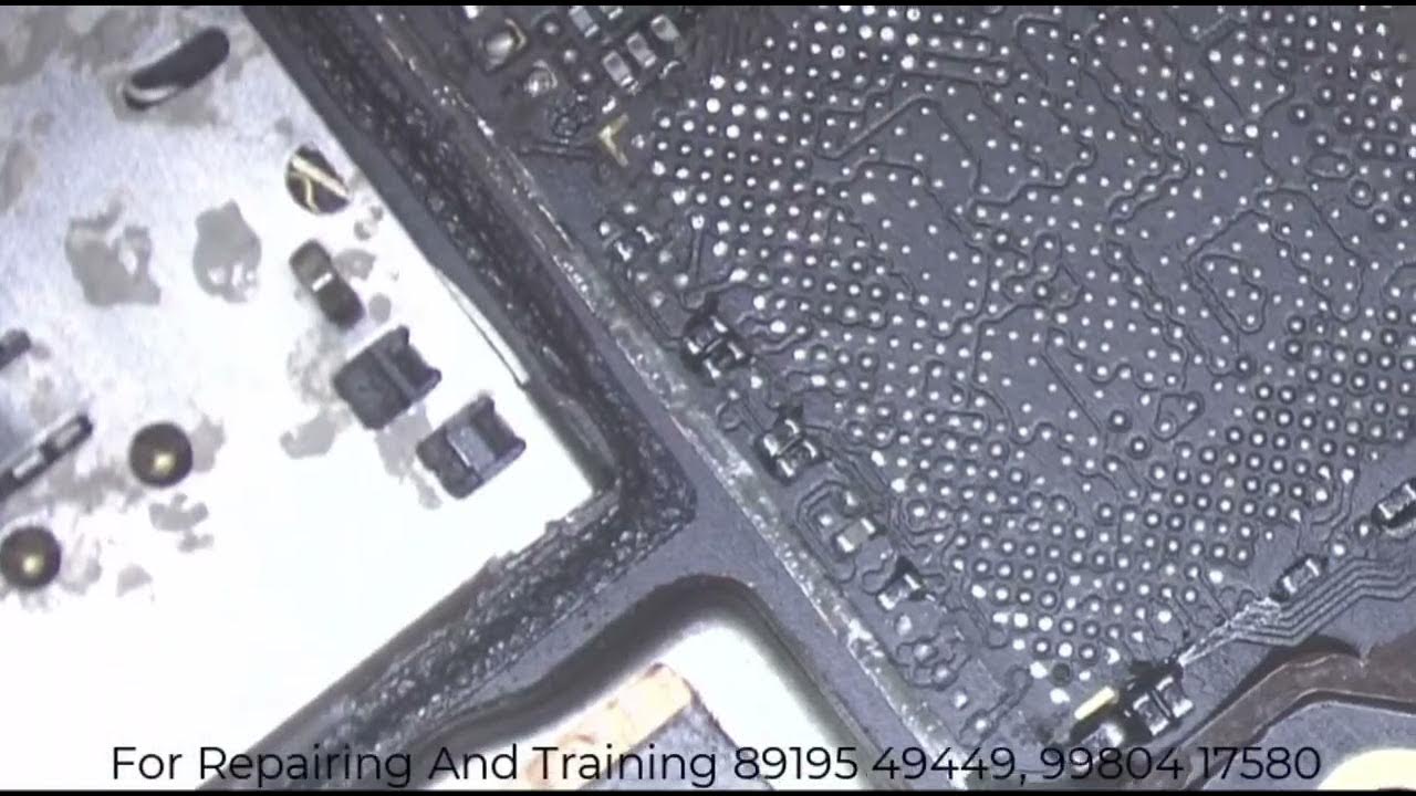 CPU Glue removing and Reballing - YouTube
