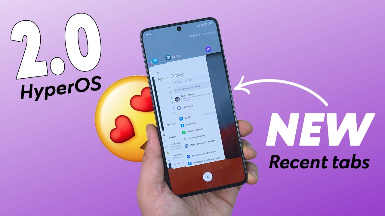 BIG Changes Coming🔥 New Recent Tab in HyperOS 2.0 🚀 Pile Up 📱 iOS Style ...