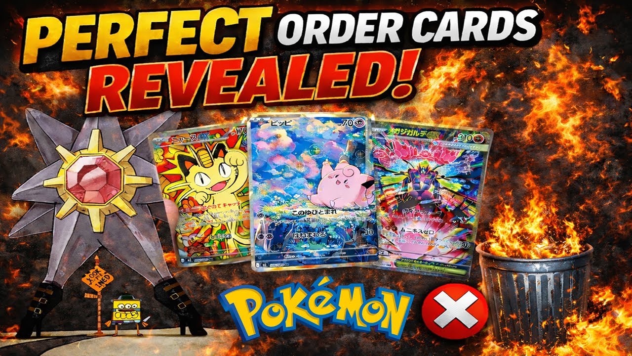 Perfect Order Cards Revealed… Did Pokémon Get This Wrong? - YouTube