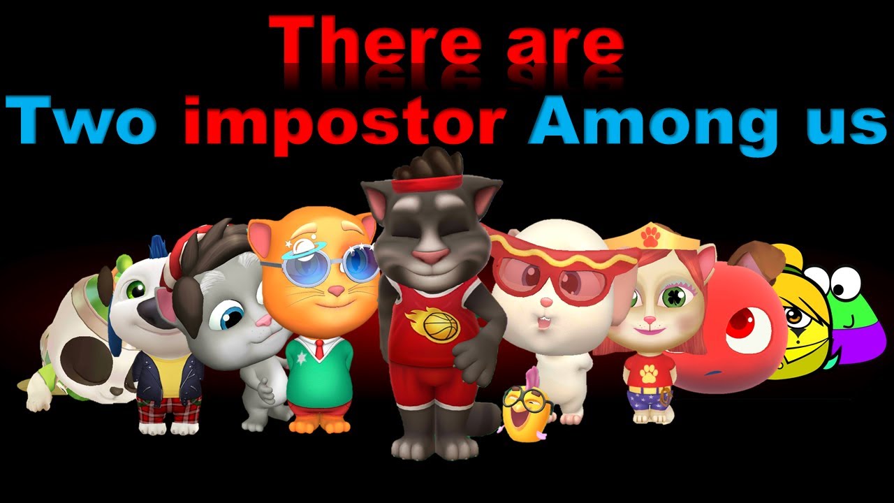 There are 2 impostor Among us~ 🛸😡🚀Talking (Tommy, Tom, Hal, Bob, Panda ...