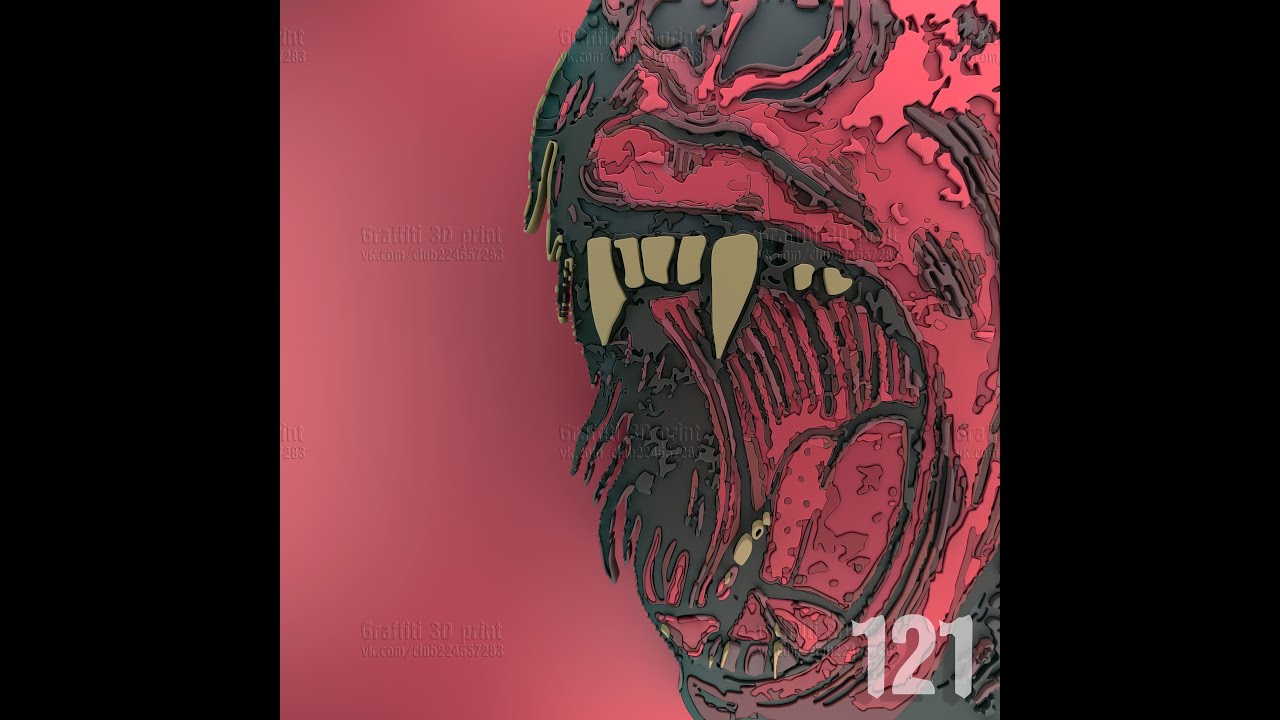 121 Graffiti 3D - YouTube