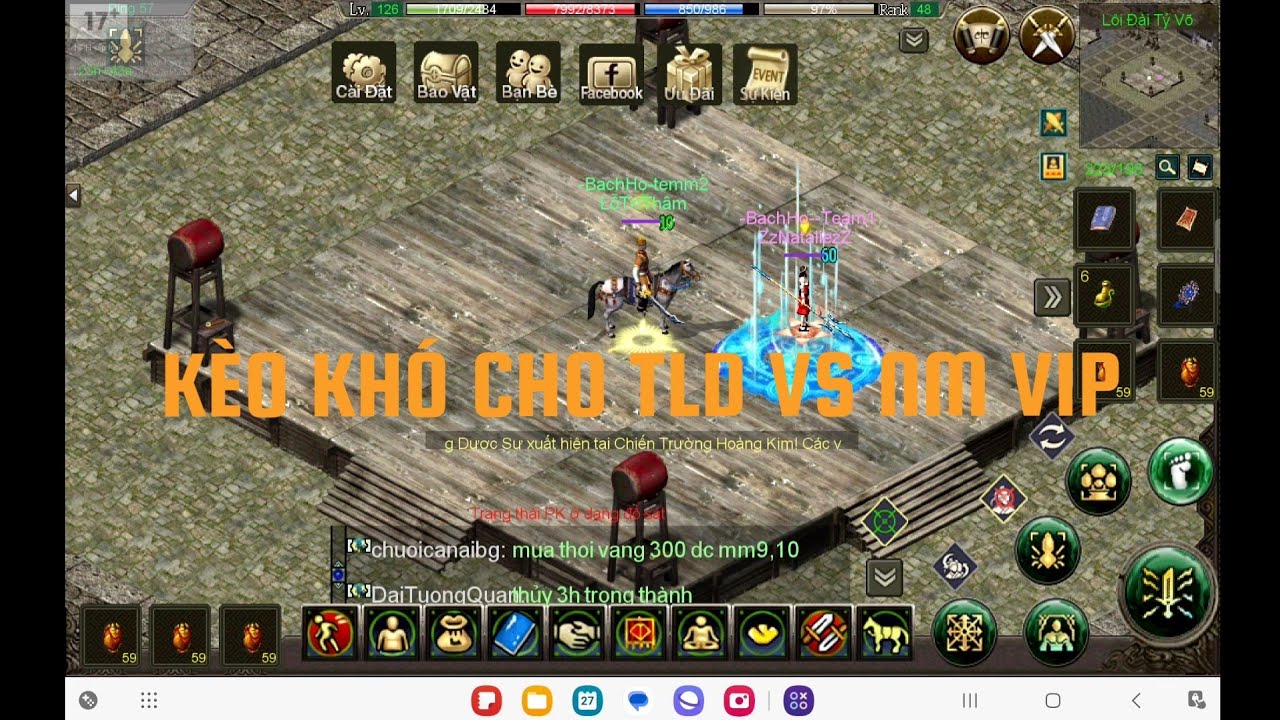 THIẾU LÂM ĐAO VƯỢT KHÓ PK VS NGA MY CHƯỞNG VIP. PK VUI VẺ [S20 JX1 EFUN ...