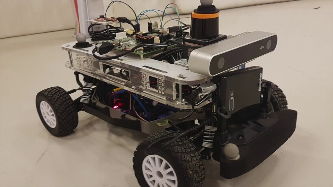 Autonomous Following with F1/10 Race Car - YouTube