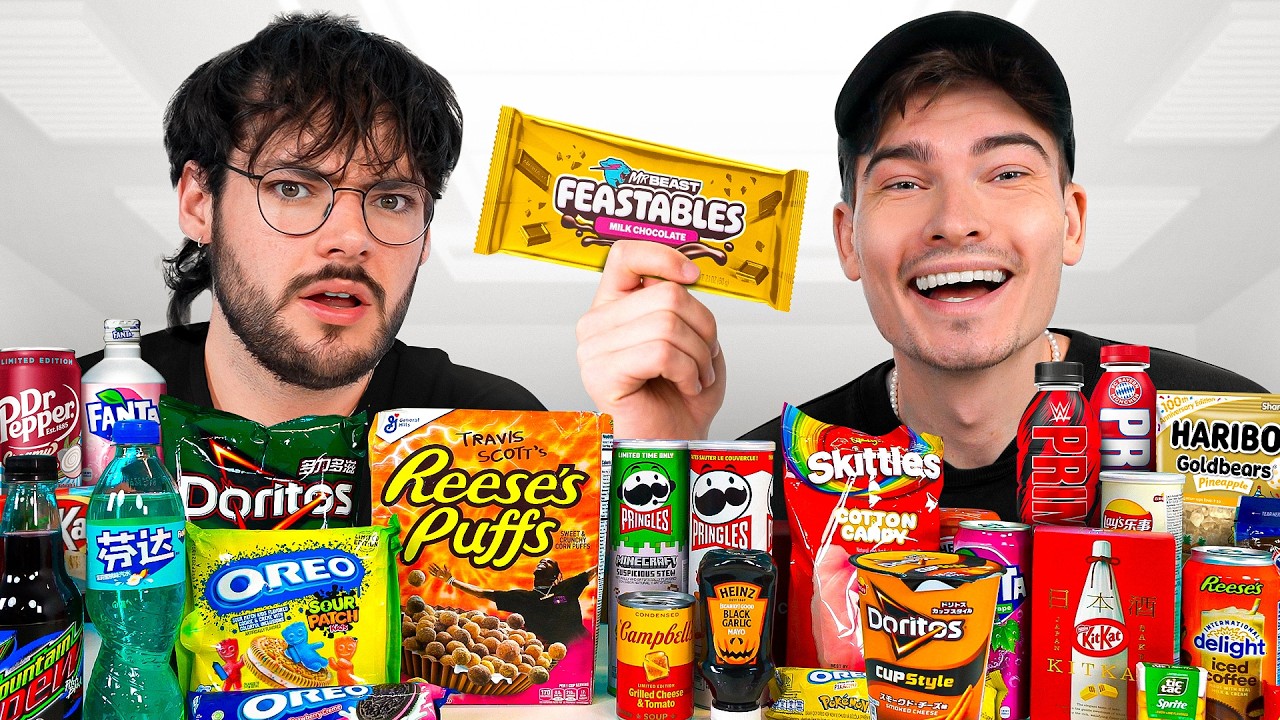 Trying The RAREST Limited Edition Snacks - YouTube
