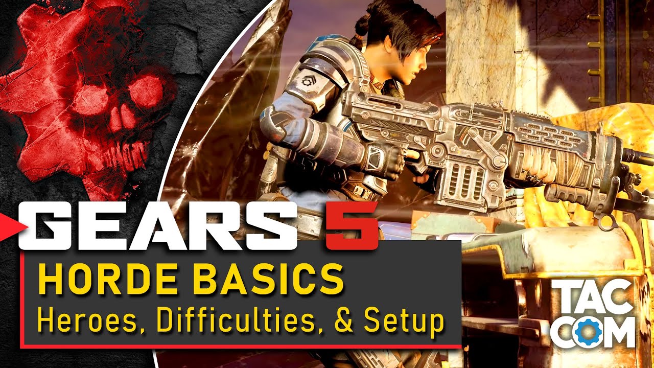 Gears 5 Horde Basics: Heroes, Difficulties, & Setup - YouTube