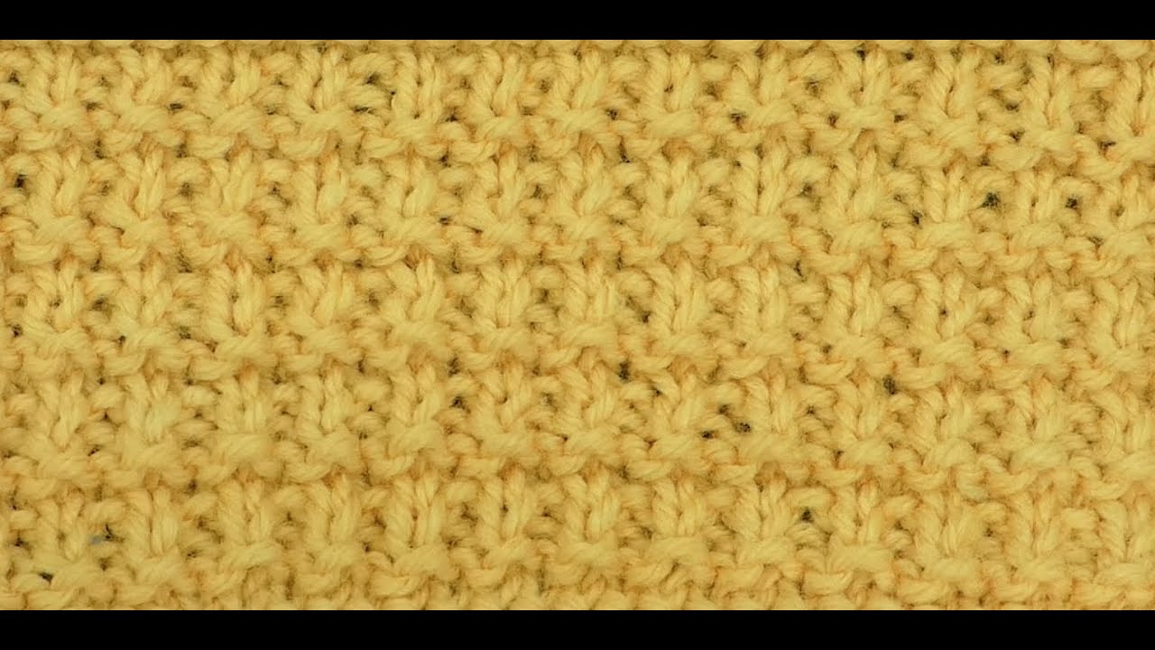 How to knit Hurdle Stitch Pattern #71 - YouTube