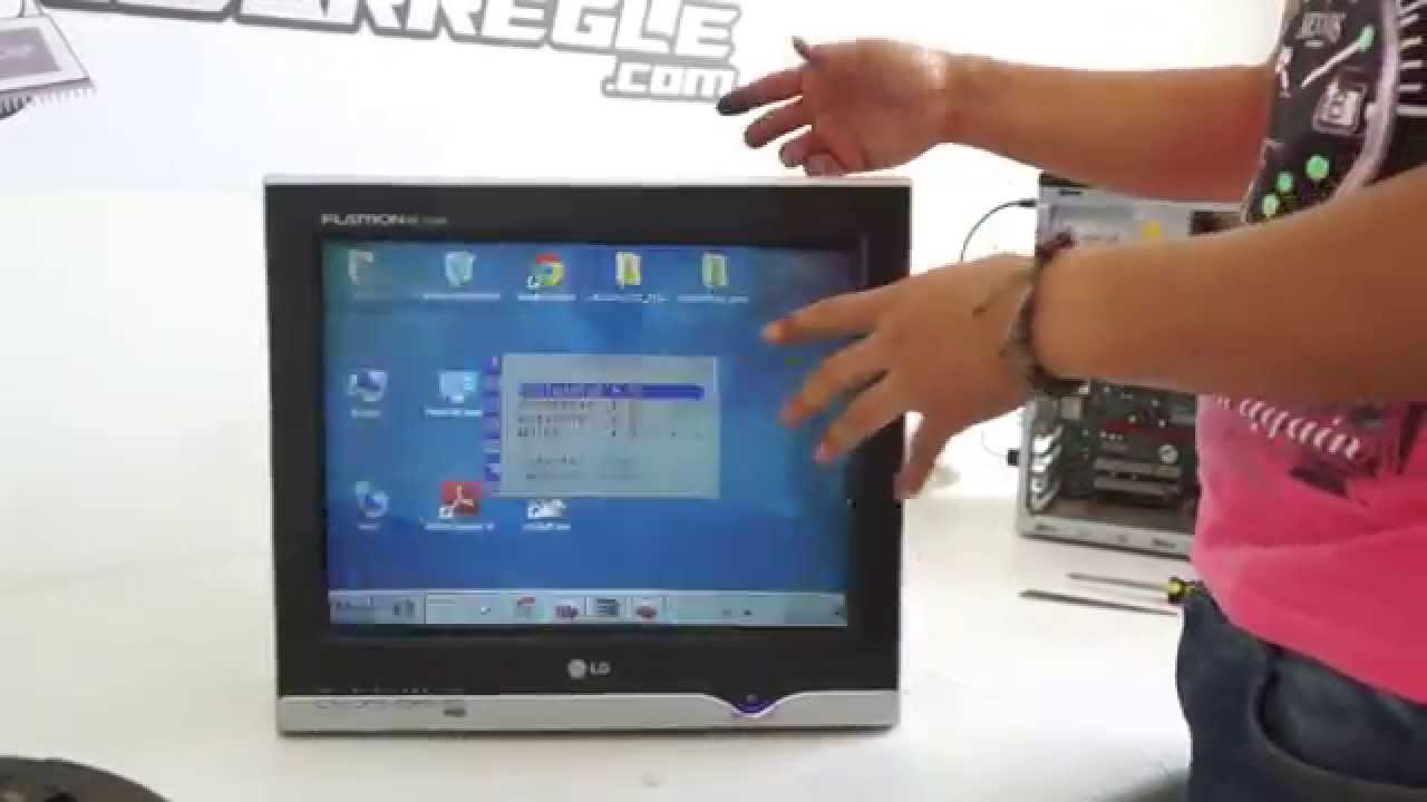 MONITORES CRT (TUBO DE RAYOS CATODICO) LG - YouTube