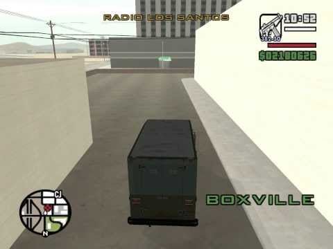 GTA San Andreas burglary mission van location Las Venturas