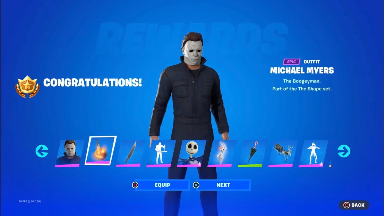 COMO CONSEGUIR GRATIS LA SKIN DE MICHAEL MYERS EN FORTNITE - YouTube