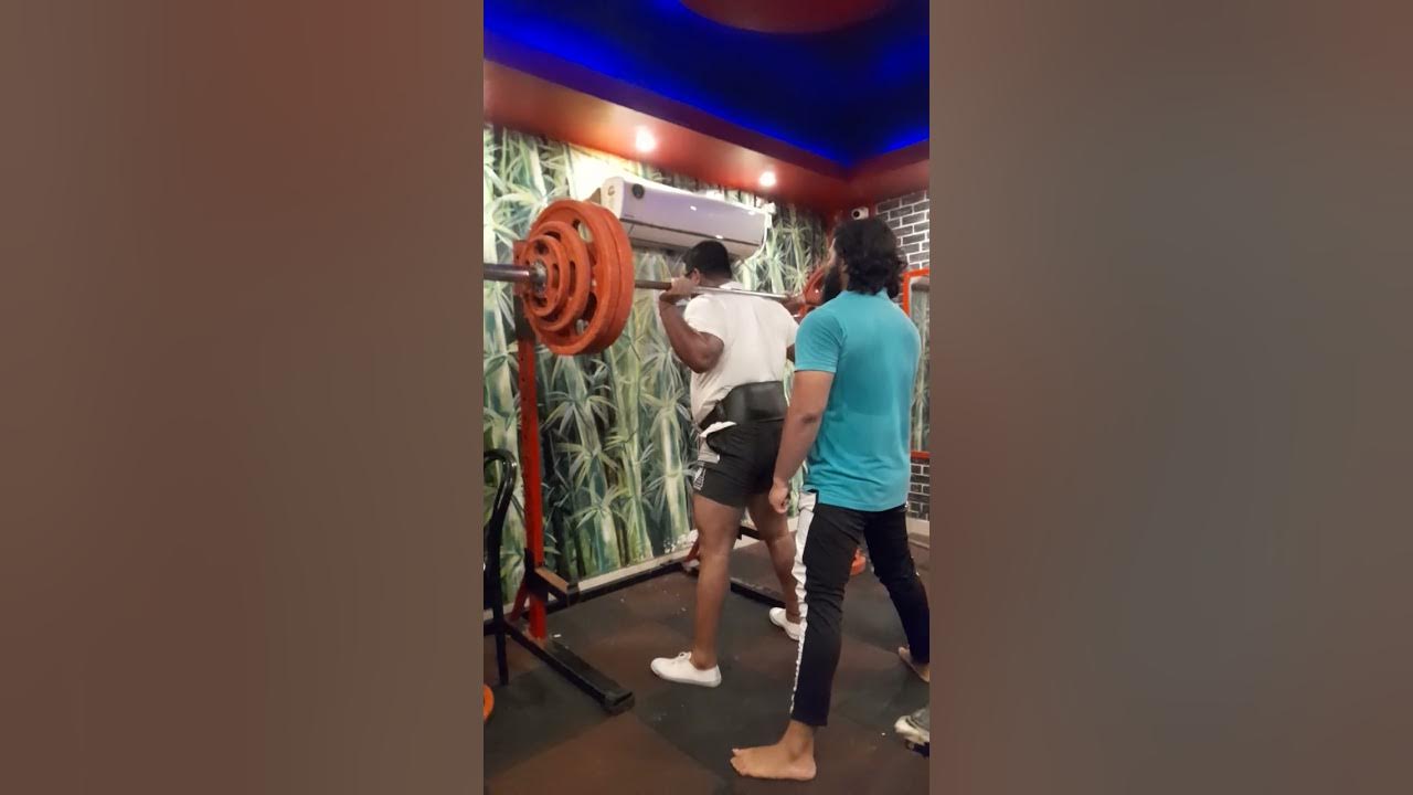 3rd set 125kg *10 - YouTube