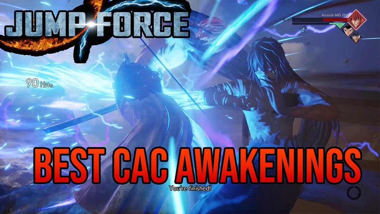 Jump Force - Best Awakening Abilites for CaC - YouTube