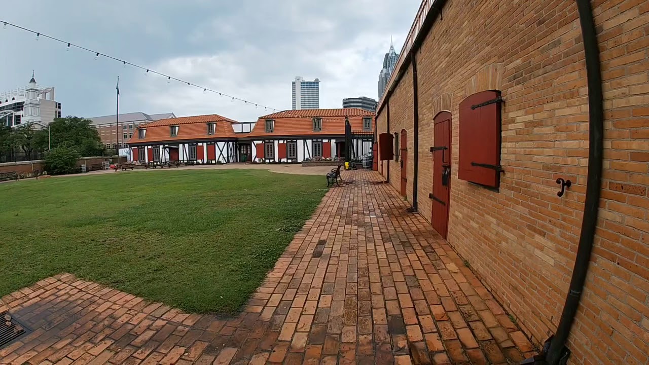 Fort Conde, Mobile, Alabama - YouTube
