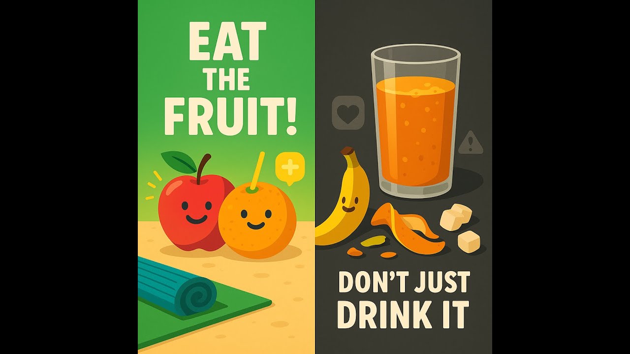 Whole Fruits vs Juicing Health Revelation! VEED - YouTube