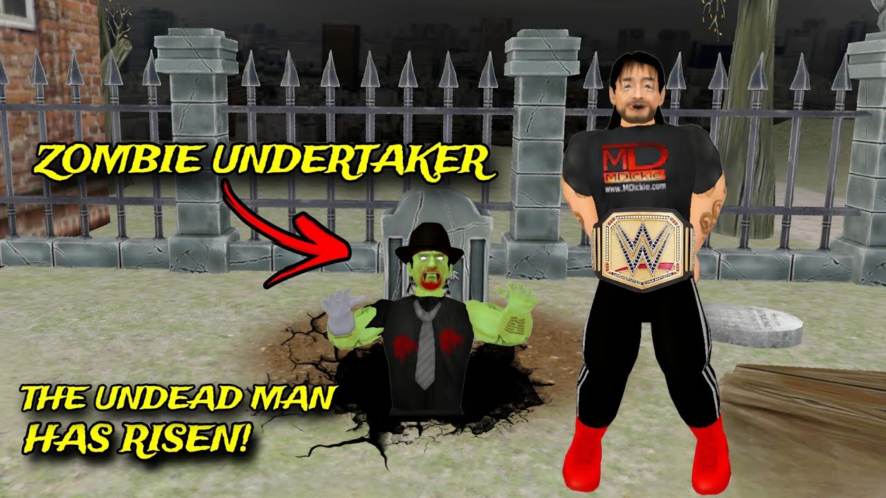 Zombie Undertaker rises from his grave | Wrestling Empire - YouTube