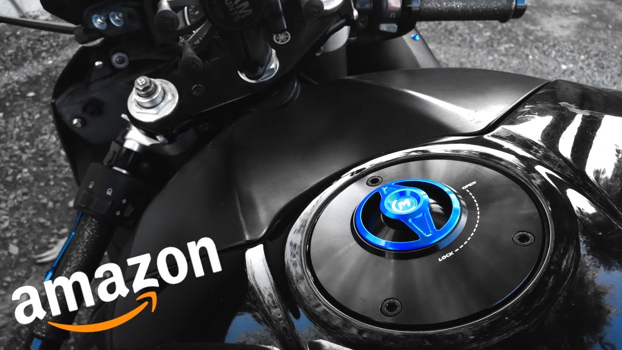 REVO Quick Release Gas Fuel Cap For Yamaha YZF R6 - YouTube