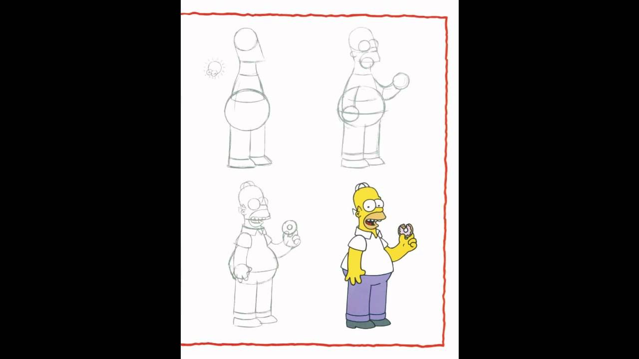 Como Dibujar A Homer Simpson Cool2bkids