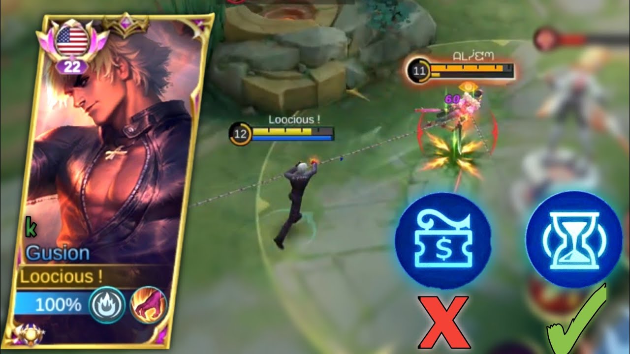 Let Me Show You The Secret Emblem Setup Of Gusion || Gusion Gameplay ...