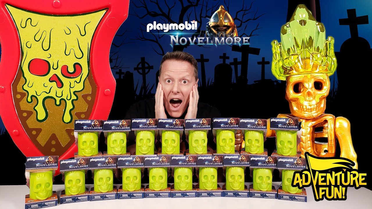 Playmobil Novelmore Skeleton Surprise Box Sal'ahari Sands Skeleton ...