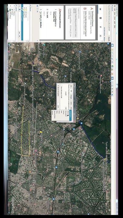 Google Earth Pro Ruler Distance Area and Perimeter - YouTube