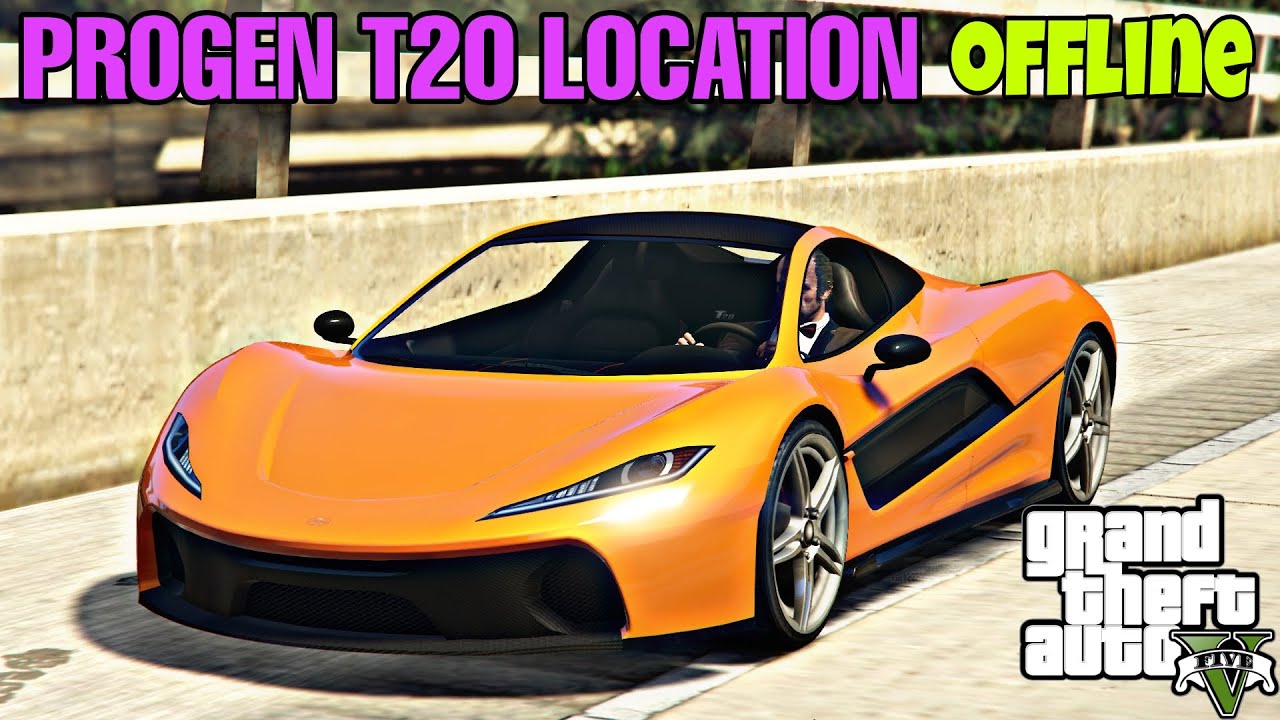 Progen T20 Secret Spawn Location Gta 5 offline - YouTube
