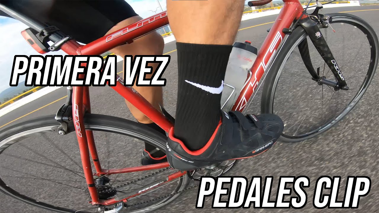 Probando PEDALES DE CLIP por PRIMERA VEZ después de 4 años - YouTube