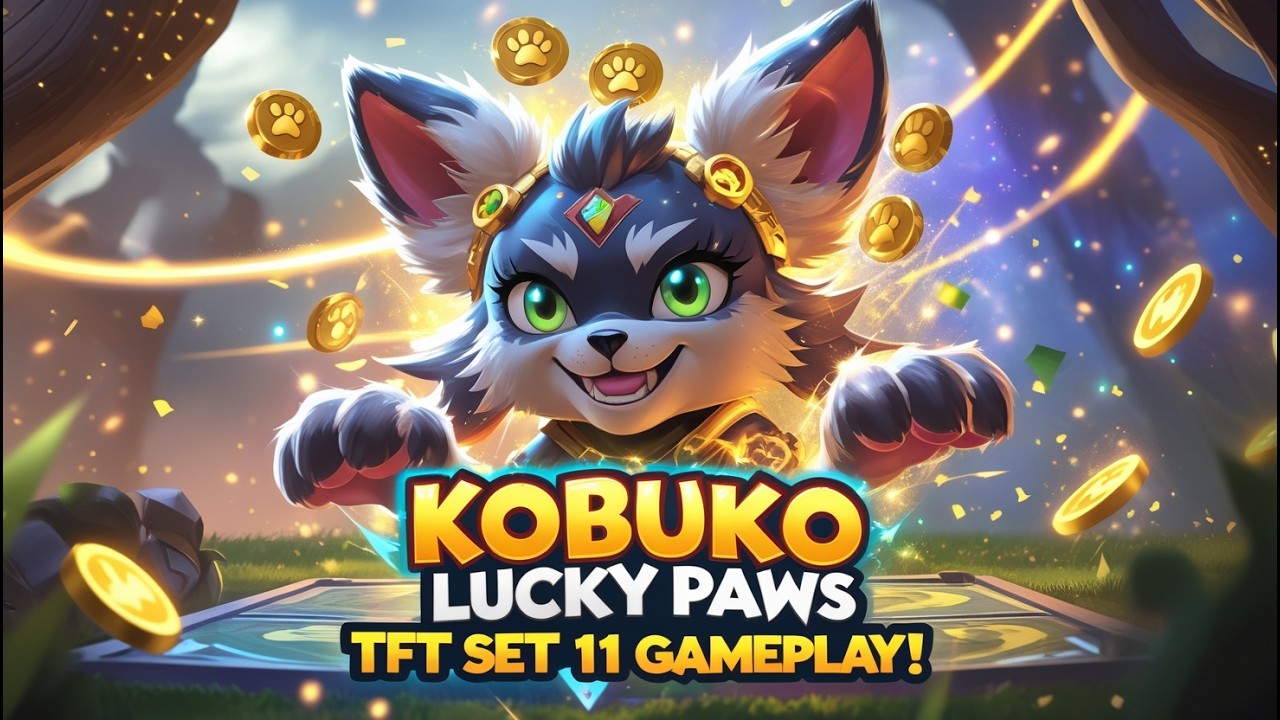 Kobuko lucky paws set 11 | TFT Full gameplay - YouTube
