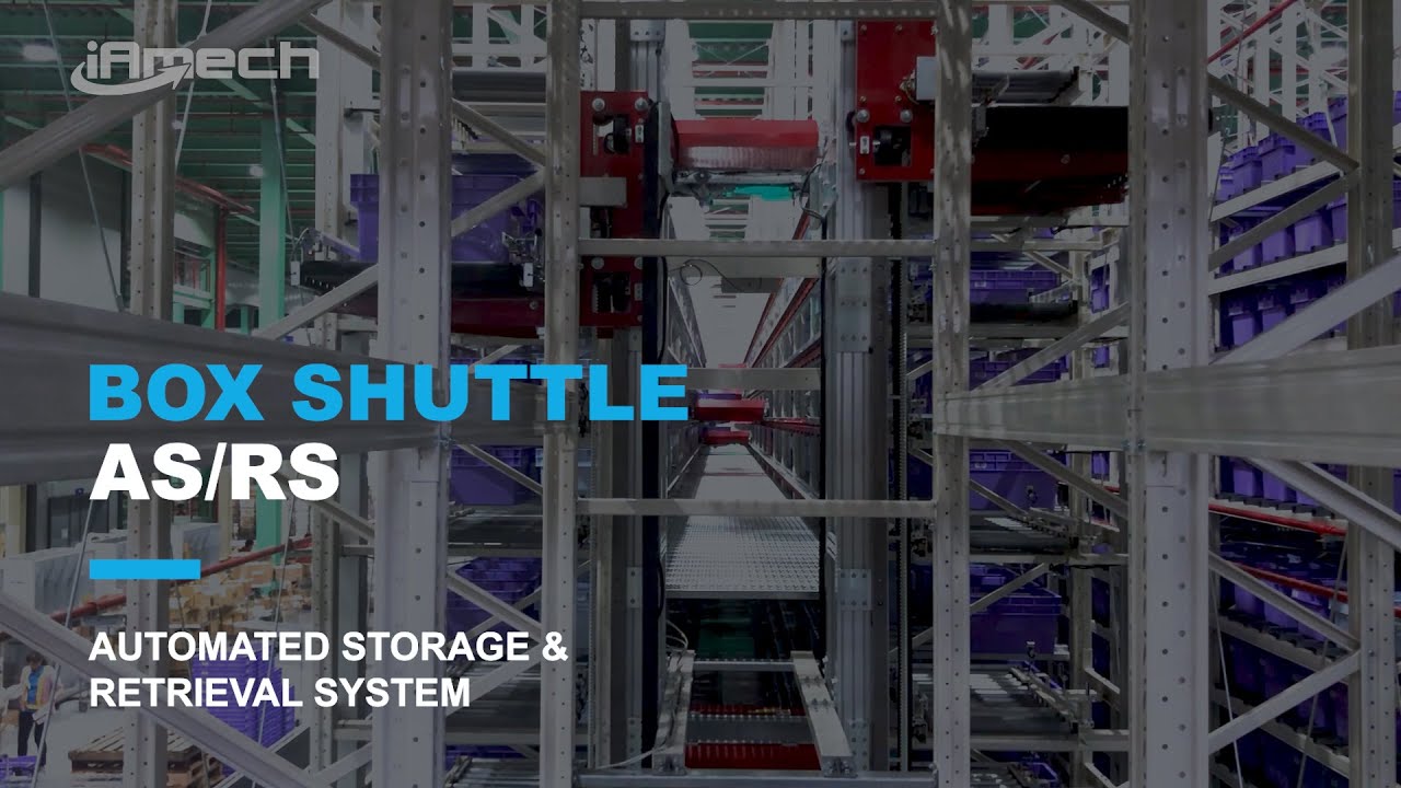 Box Shuttle AS/RS | iAmech Logistics Automation Products - YouTube