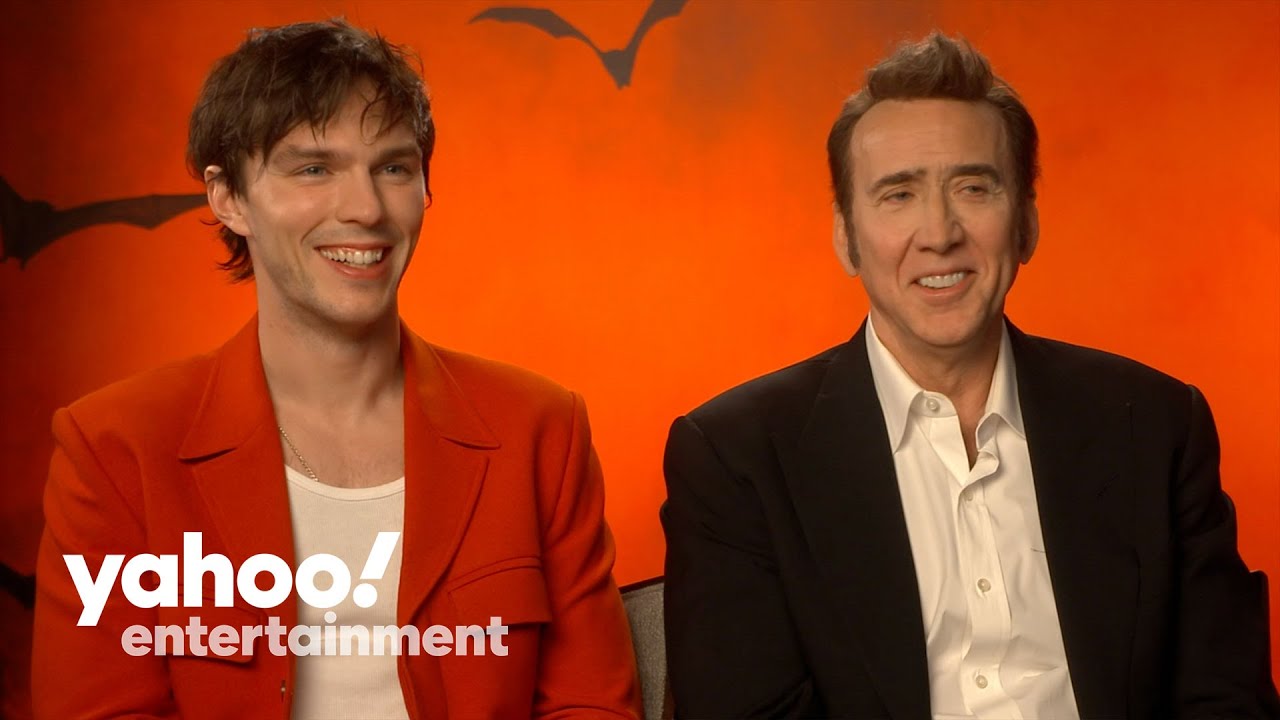 Roach or potato bug? Nicolas Cage and Nicholas Hoult compare on-set ...