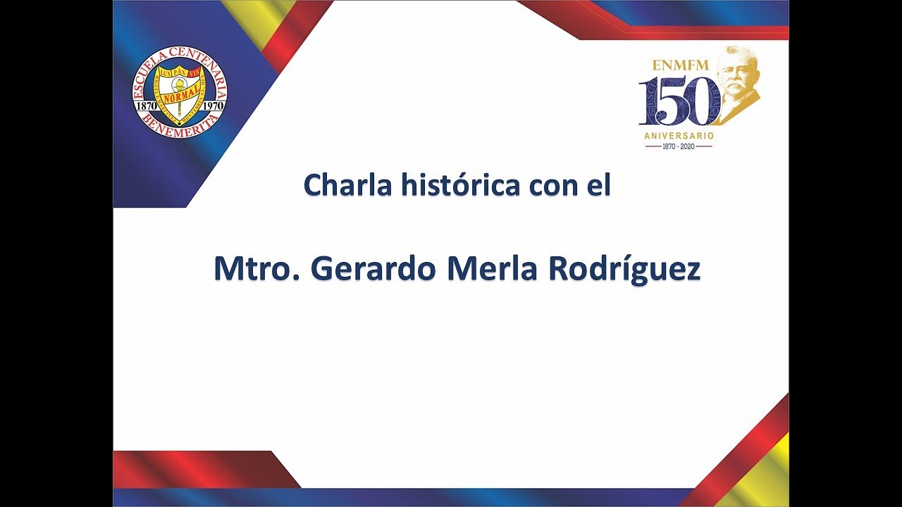 Breve Recorrido Histórico de la Escuela Normal Miguel F. Martínez ...