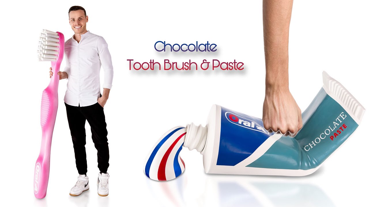 Chocolate Toothbrush and Paste! - YouTube