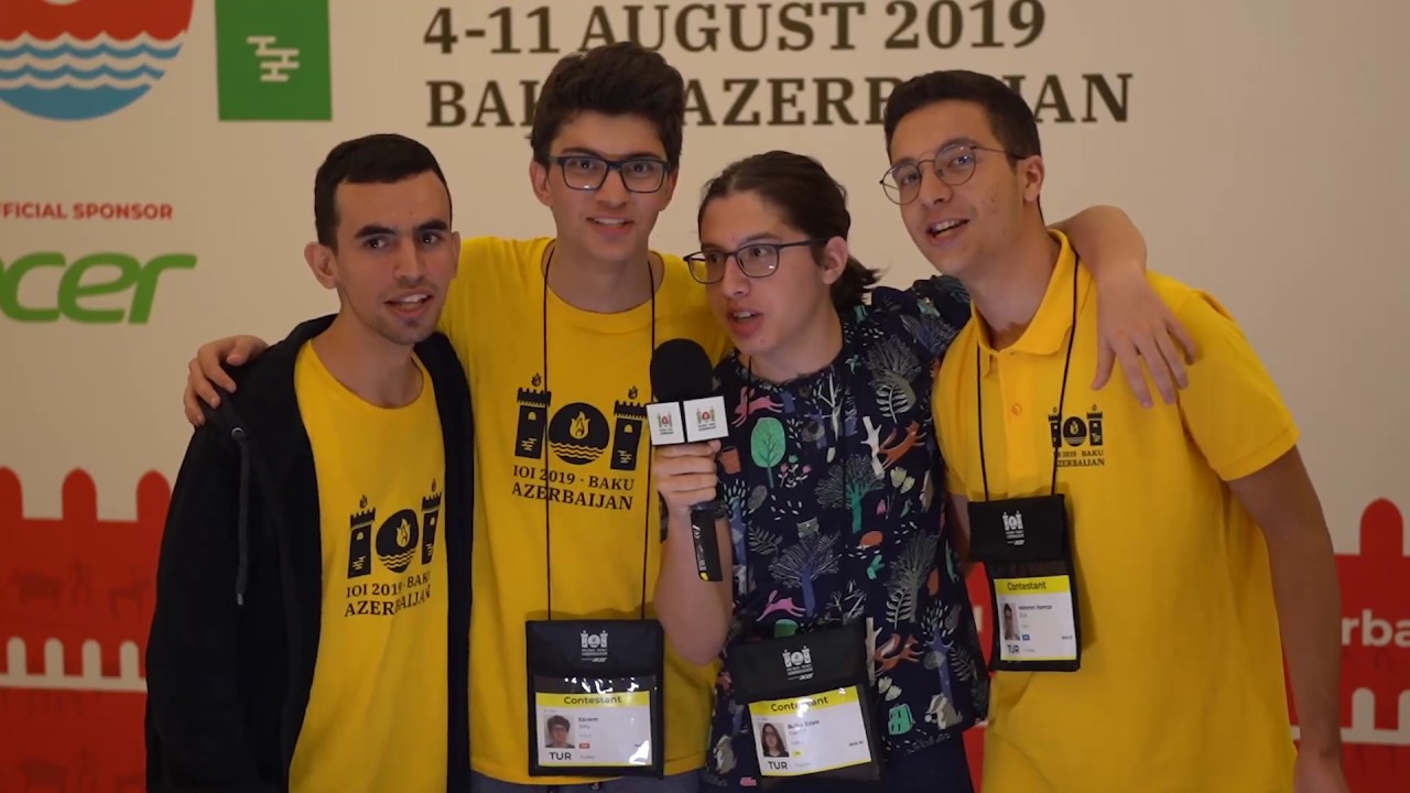 IOI 2019: Team interview - Turkey - YouTube
