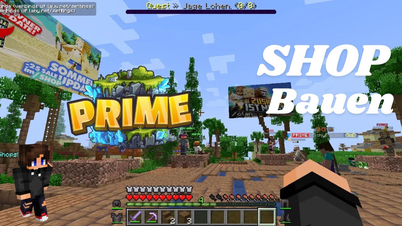 Minecraft Server (Primeblocks.net) Citybuild - YouTube