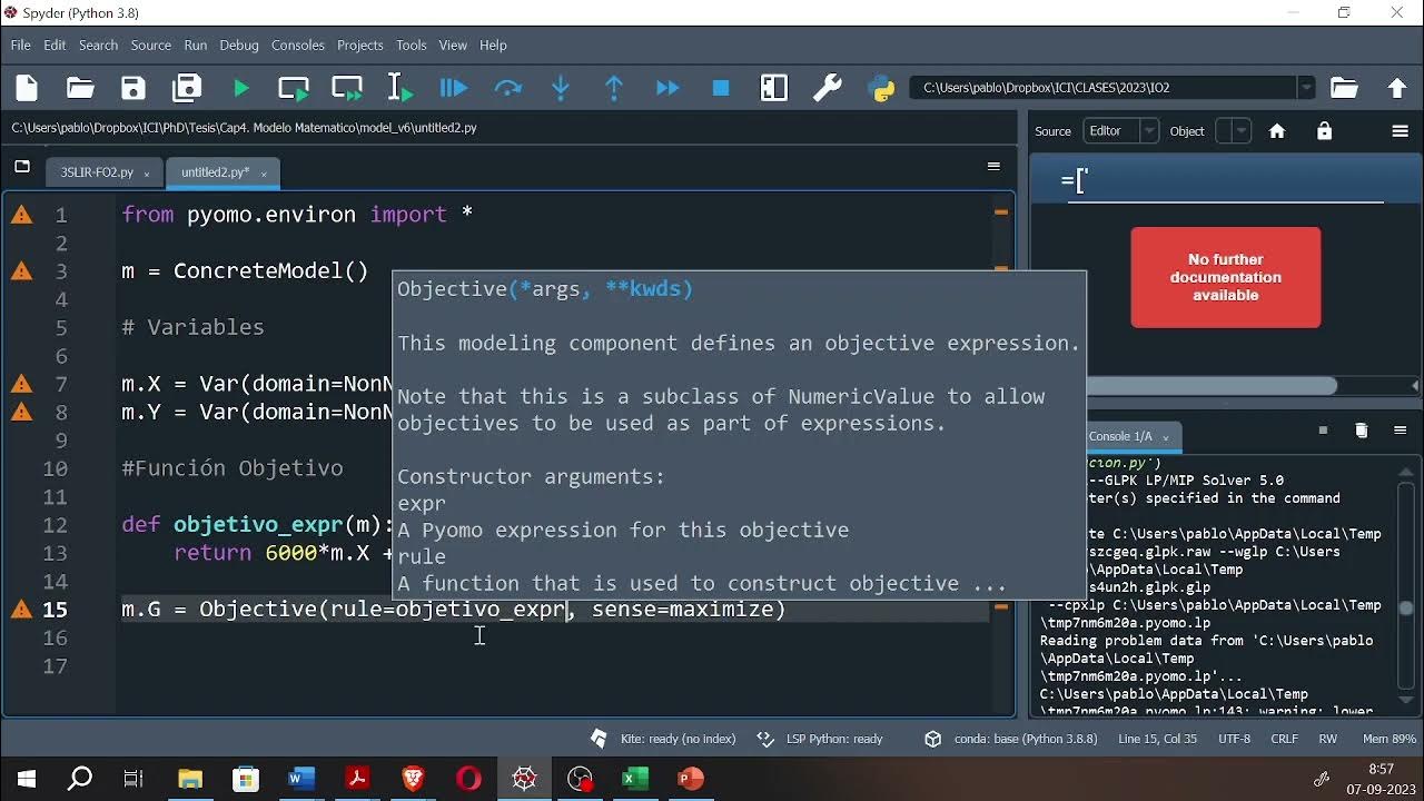Ejercicio1 Pyomo - YouTube