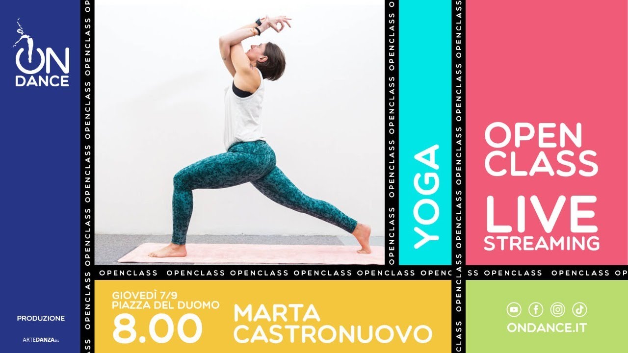 OnDance 2023 - Yoga con Marta Castronuovo - YouTube