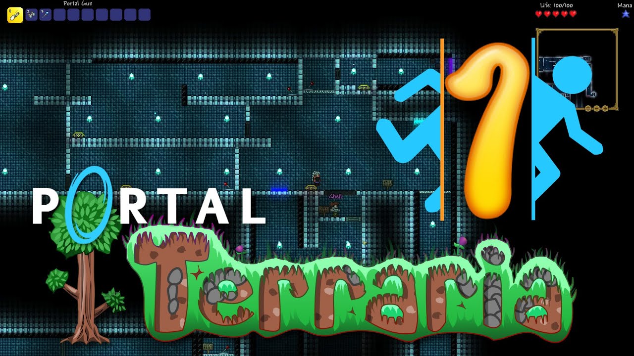 Portal Terraria Part 1 - IDKGames - YouTube