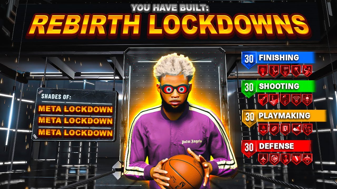 THE BEST REBIRTH LOCKDOWN BUILDS IN NBA 2K25! BEST VERSATILE LOCKDOWN ...