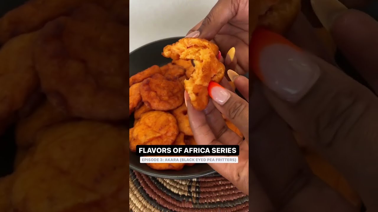 Akara (Black Eyed Pea Fritters)! Flavors of Africa Episode 3 - YouTube
