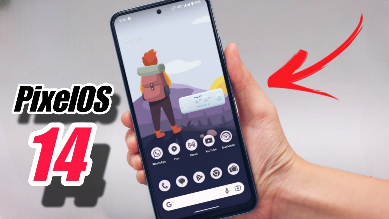 PixelOS is here: February 2024 Update with Android 14 | Lots of Improvements! - YouTube