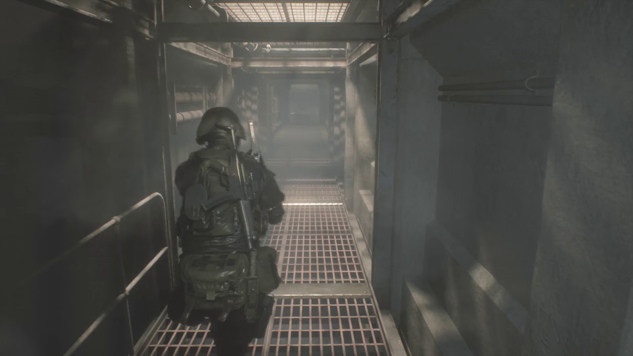 RESIDENT EVIL 2 Hank run - YouTube