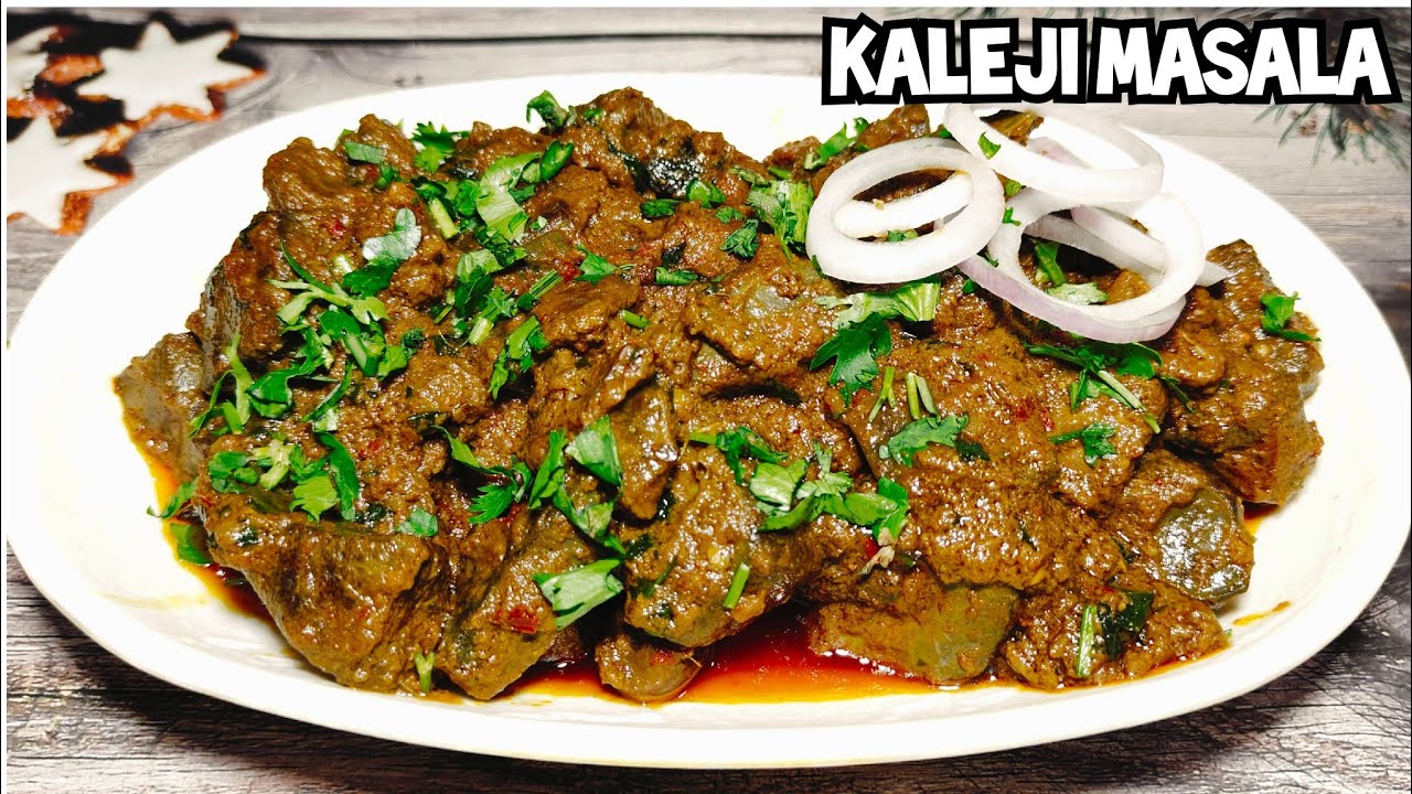 Kaleji Masala Recipe | Mutton Kaleji | Mutton Liver | Slice of Spice ...