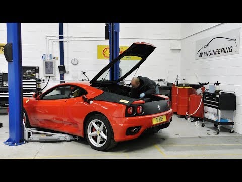 Ferrari 360: Reparatur- und Auspuffvergleich [Tubi vs. Capristo vs. CS]
