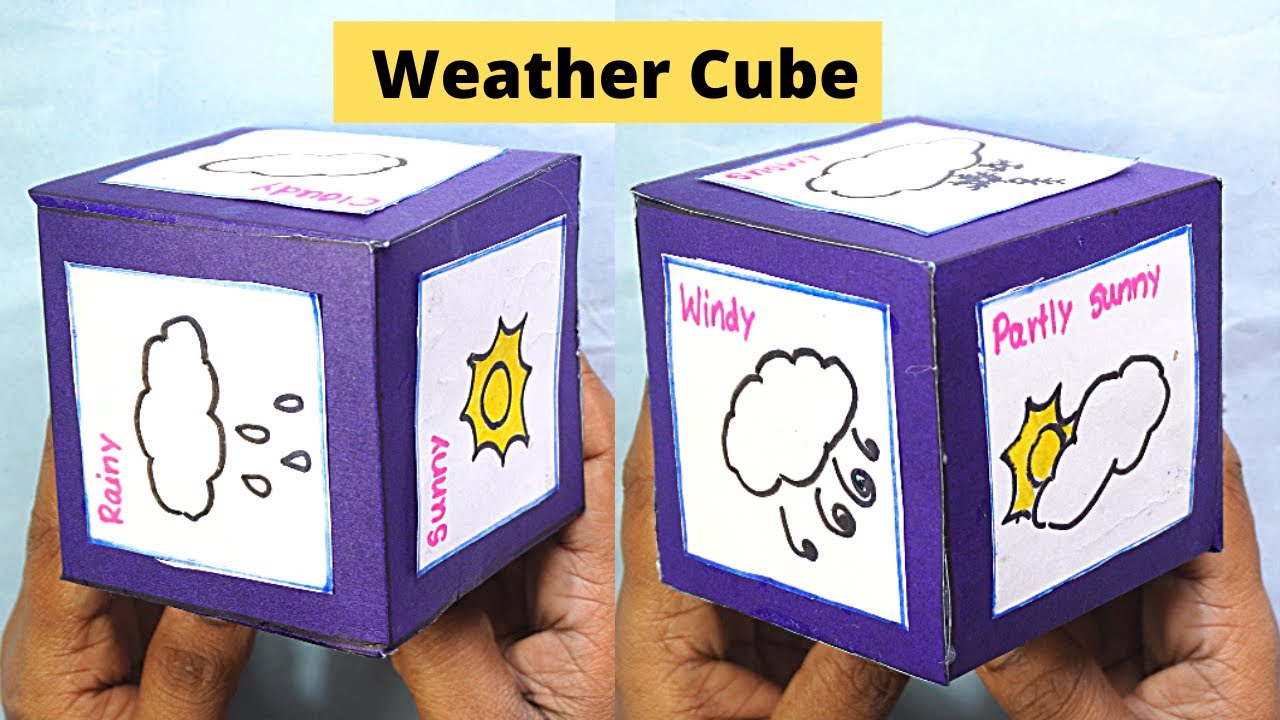 Weather Cube activity | weather cube working model | EVS TLM | Today's ...