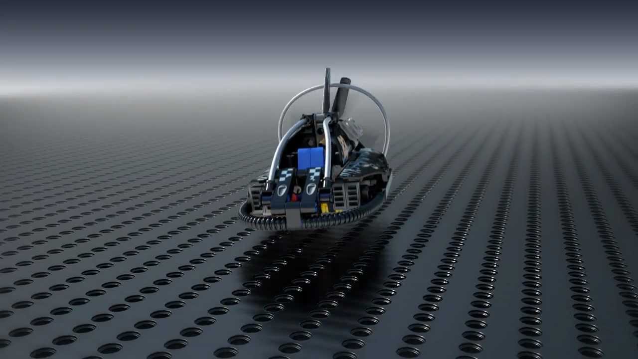 LEGO TECHNIC Hovercraft - 氣墊船 (42002) - YouTube