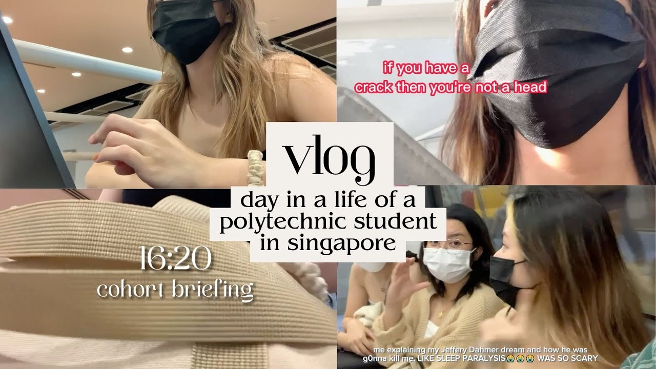 [vlog] day in a life of a polytechnic student | first day of year 2 sem ...