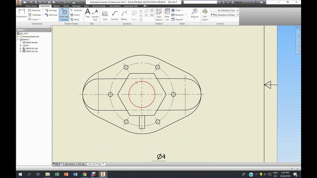 Ex 7 Drawing - YouTube
