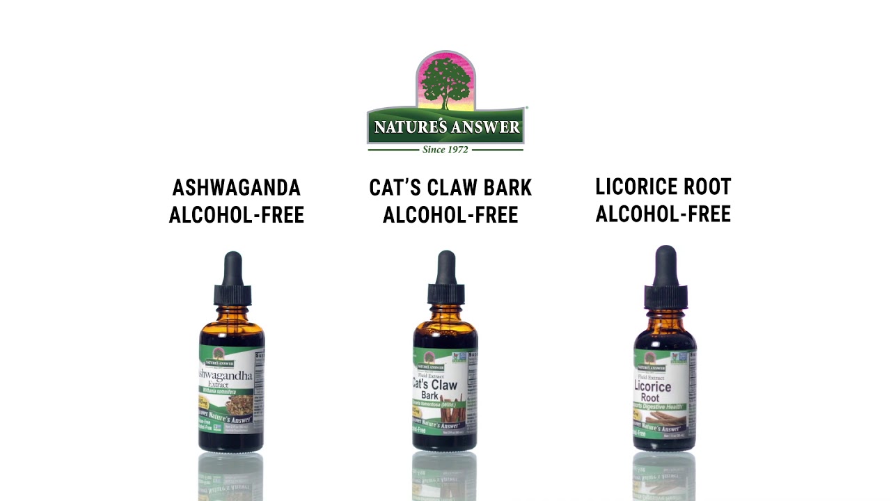 Nature's Answer Herbal Extracts - YouTube