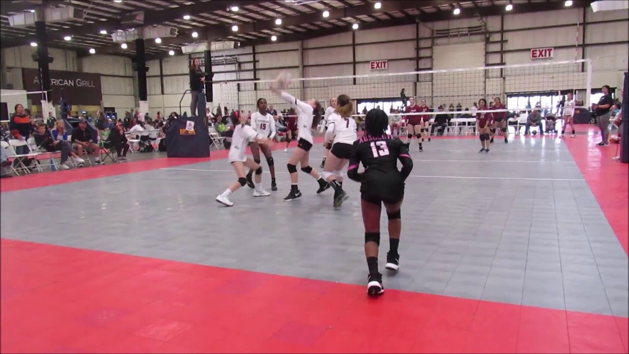 Daniela Melamed #7, Absolute Volleyball Club 12 Pink. - YouTube