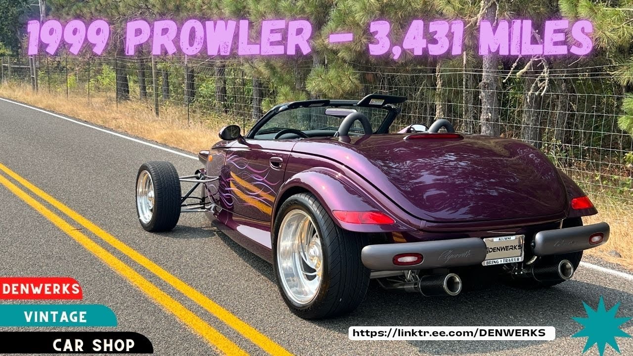 1999 Plymouth Prowler 3,431 Original Miles - Factory Hot Rod - Denwerks ...