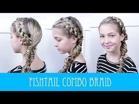 EASY FISHTAIL COMBO BRAID!
